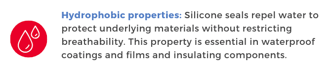 Silicone's Properties and Advantages for Molded and Extruded Rubber